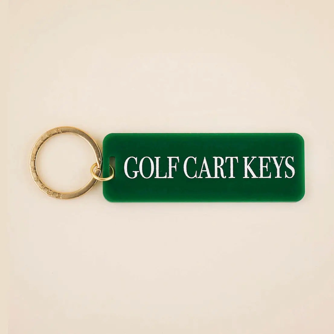 Golf Cart Keys Rectangle Keychain – RaineHills